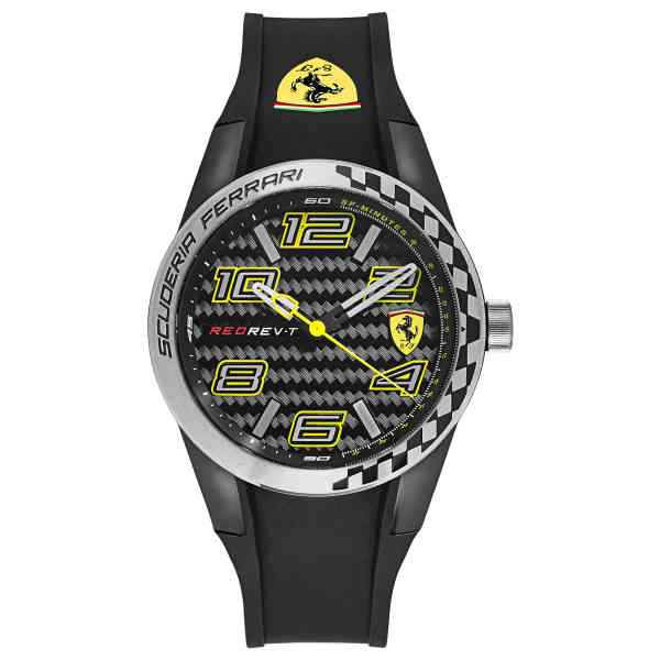 Buy Ferrari Red Rev men's Sports Casual Watch 830337 - Ashford.com