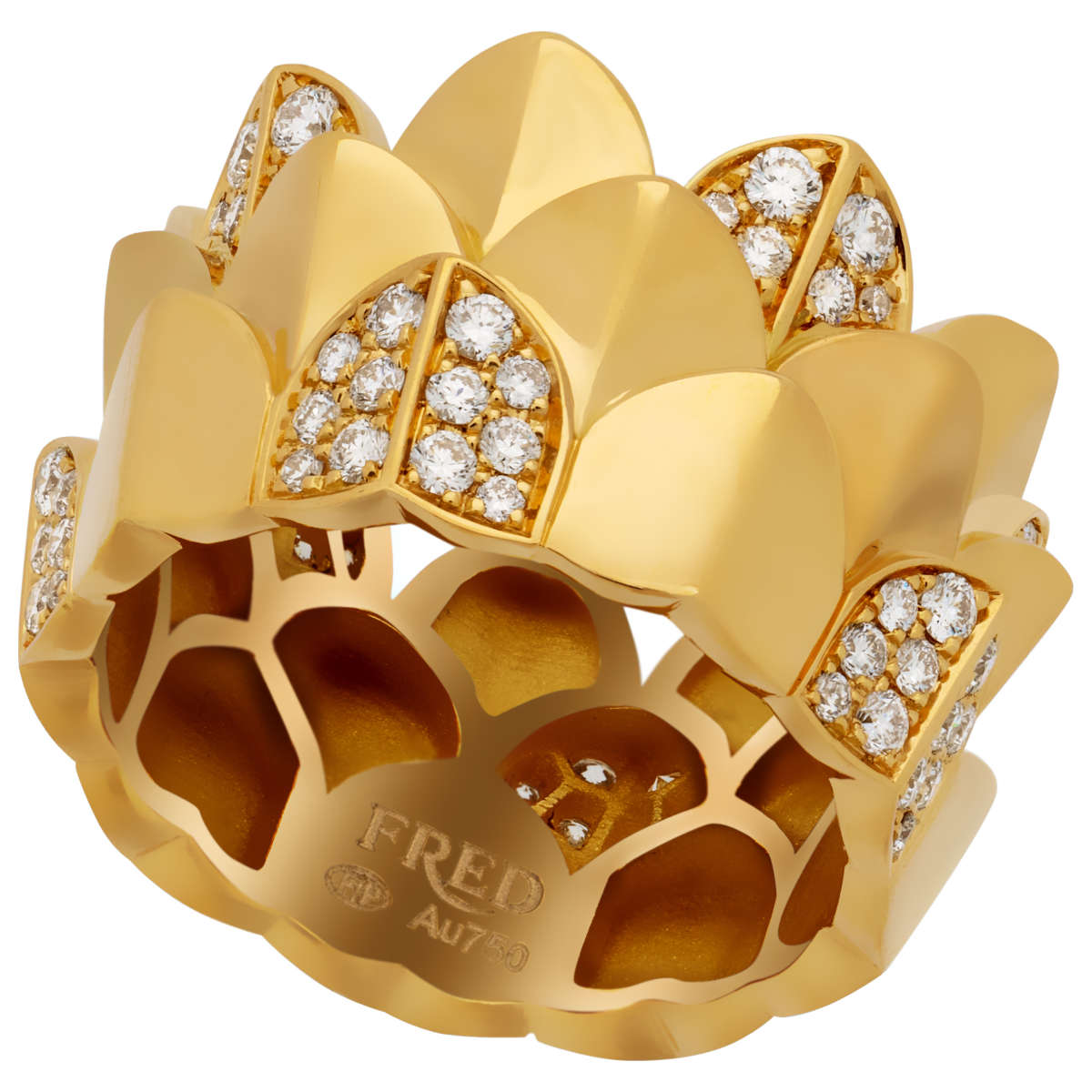 Buy Fred of Paris Une Ile D'or women's Ring 4B0748 - Ashford.com