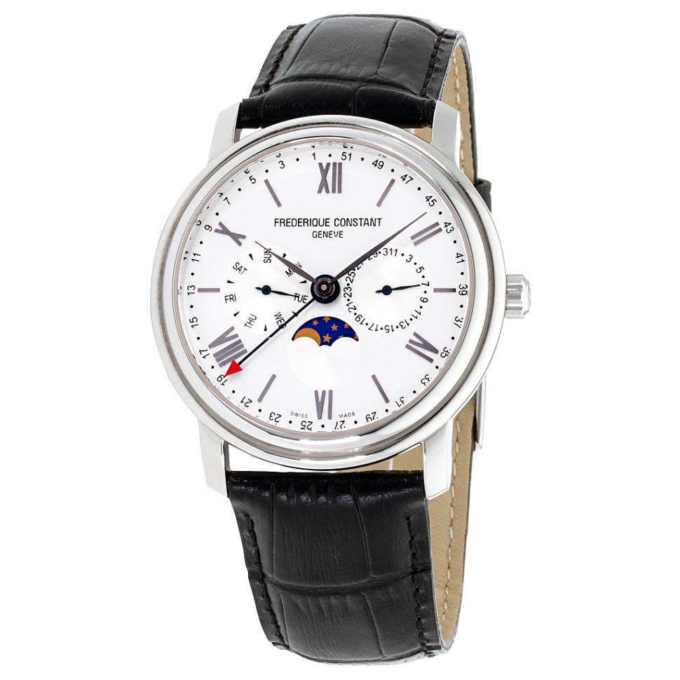Buy Frederique Constant Classics Moonphase MEN'S Watch FC-270SW4P6 ...