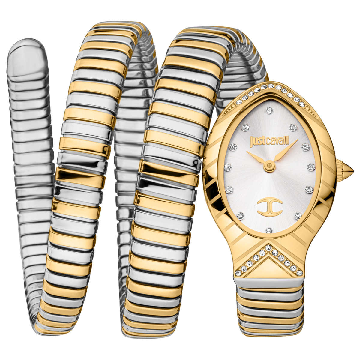 Buy Just Cavalli Signature Snake women's Watch JC1L248M0055 - Ashford.com