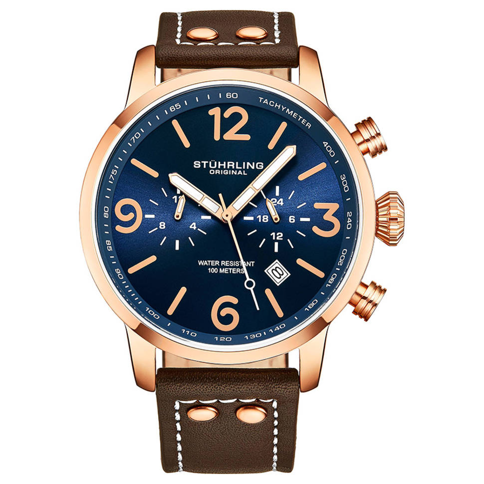Buy Stuhrling Aviator men's Watch M13857 - Ashford.com