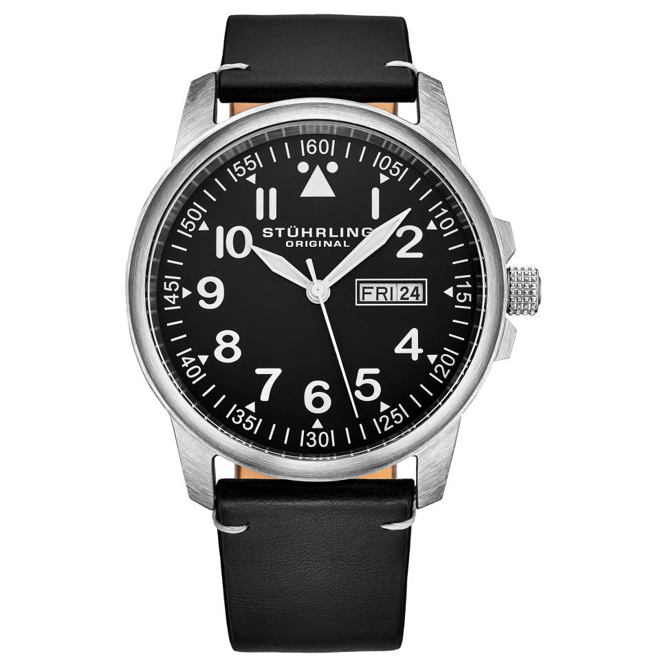 Buy Stuhrling Aviator men's Watch M14826 - Ashford.com