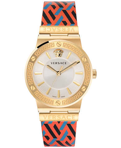 Buy Versace Greca Logo Monogram women's Watch VEVH01521 - Ashford.com